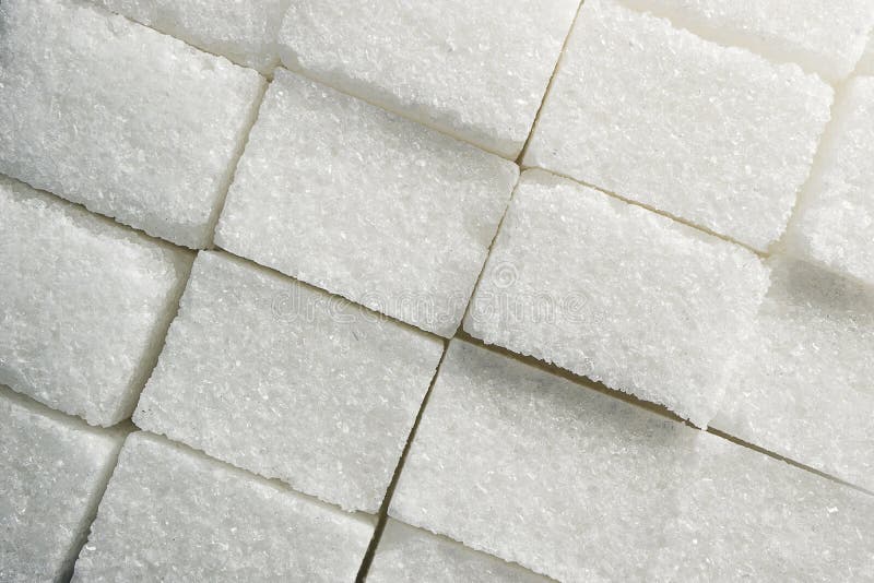 Texture of Sugar Cubes Folded Close To Each Other, Rectangular Shape ...