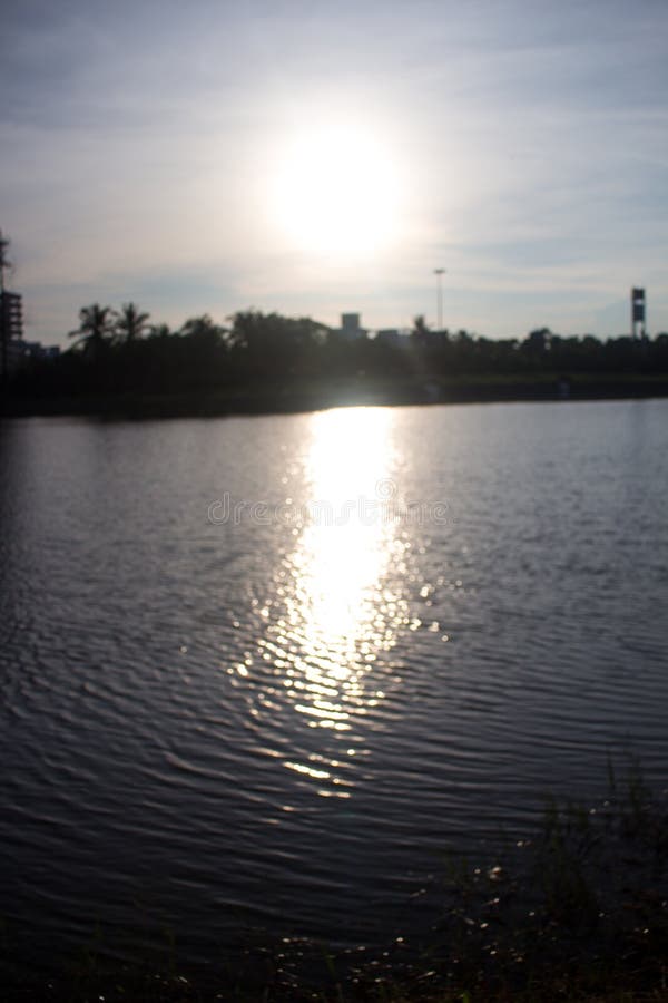 Texture of Sun Reflected in Water Stock Photo - Image of element ...