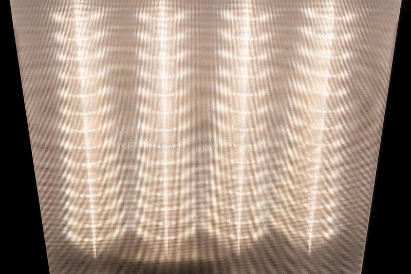 Texture of the Surface Diffuser, LED Ceiling Light, Light Patter Stock ...