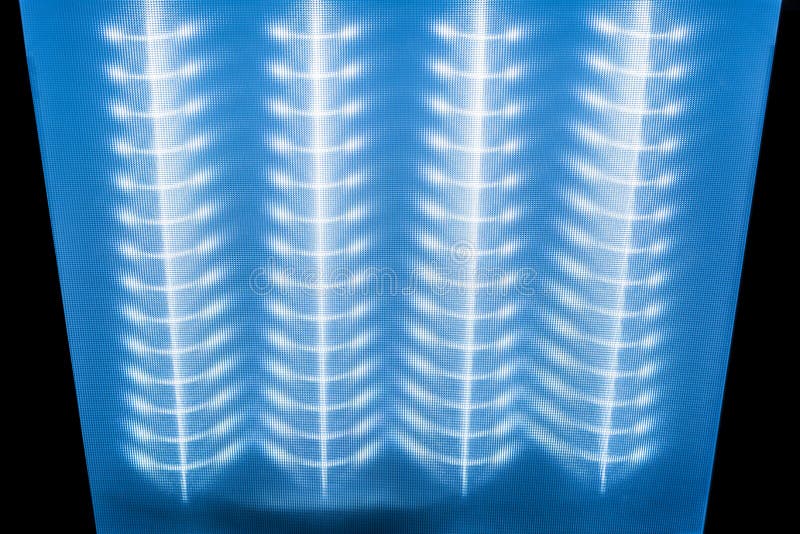 Texture of the Surface Diffuser, LED Ceiling Light, Light Patter Stock ...