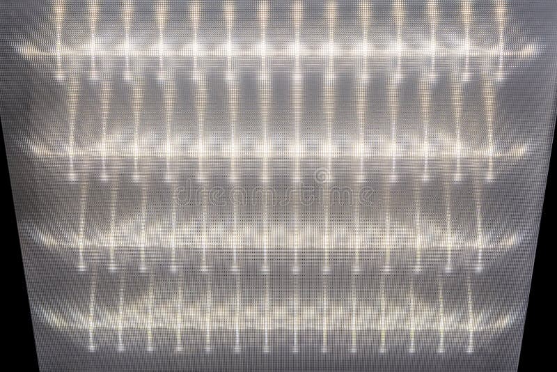 Texture of the Surface Diffuser, LED Ceiling Light, Light Patter Stock ...