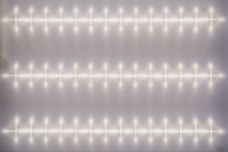 Texture of the Surface Diffuser, LED Ceiling Light, Light Pattern on ...