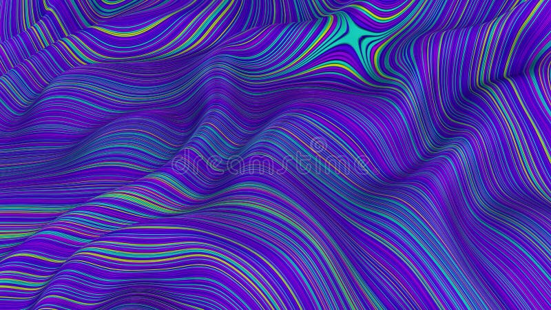 Texture of the Embossed Surface, Colored Stripes Stock Illustration ...