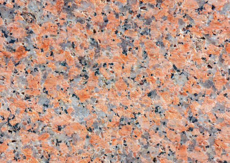 Texture of the Surface of Natural Stone - Coral Gray Granite. Stone ...