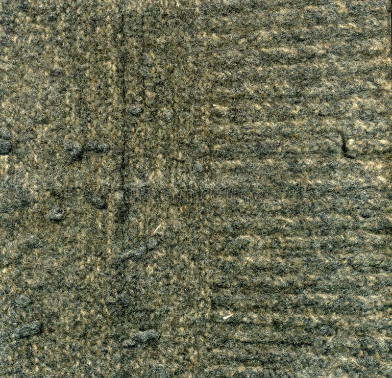 Texture of a Surface of a Rough Yellow-gray Wool Knitted Fabric Stock ...