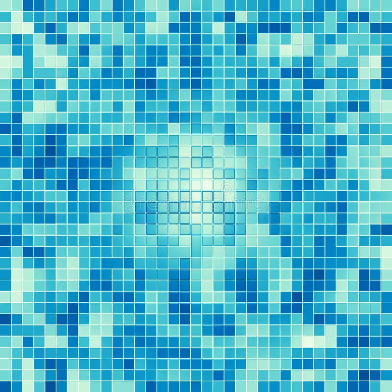 Texture Swimming Pool Mosaic Tile Background. Wallpaper, Banner ...