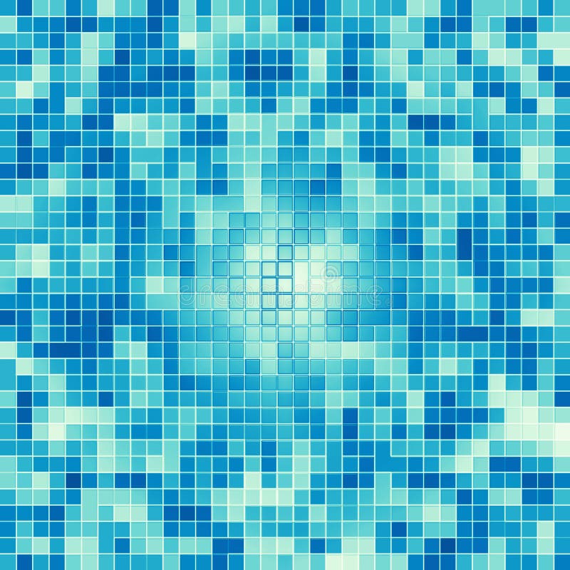 Texture Swimming Pool Mosaic Tile Background. Wallpaper, Banner ...