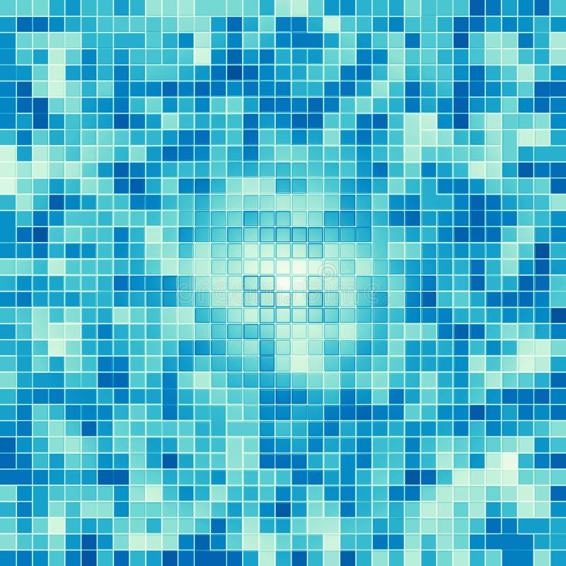 Texture Swimming Pool Mosaic Tile Background. Wallpaper, Banner ...