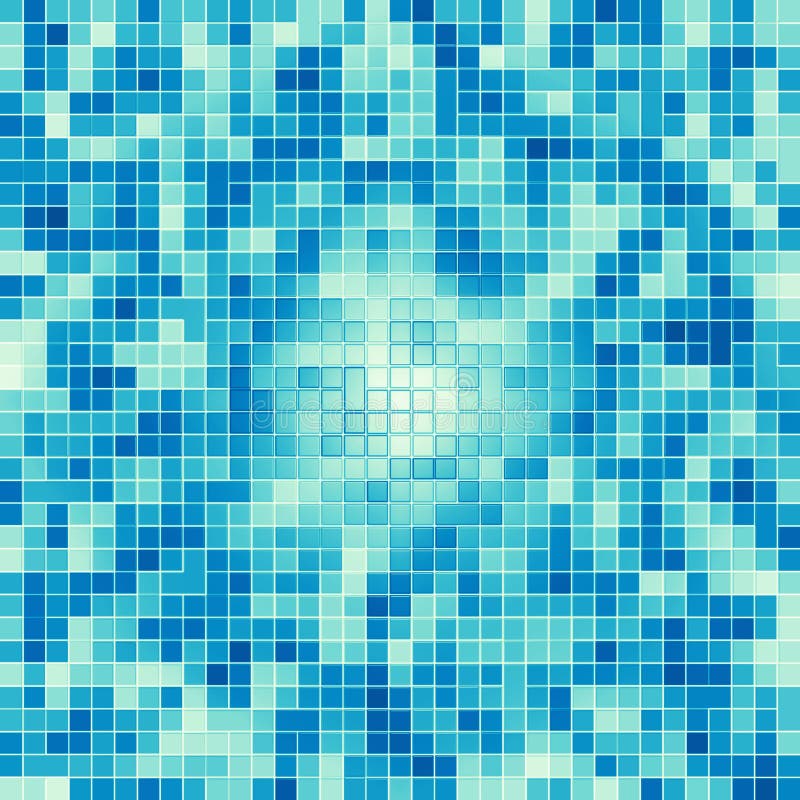 Texture Swimming Pool Mosaic Tile Background. Wallpaper, Banner ...