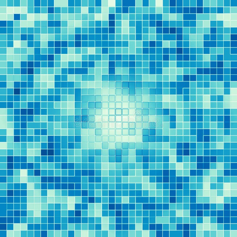 Texture Swimming Pool Mosaic Tile Background. Wallpaper, Banner ...