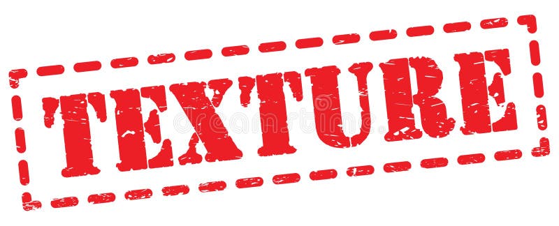 TEXTURE Text Written on Red Stamp Sign Stock Illustration ...
