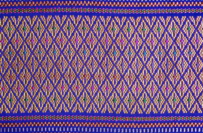 Texture of thai cloth stock image. Image of tradition - 15025367