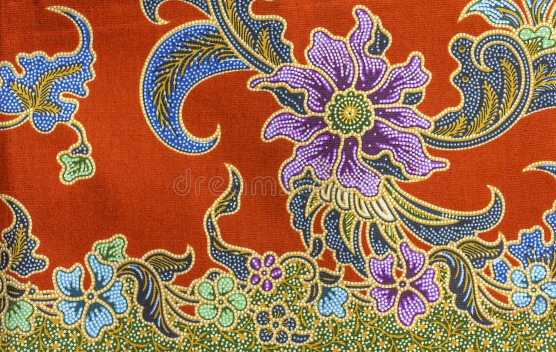 Batik pattern, Malaysia stock photo. Image of detail - 13342284