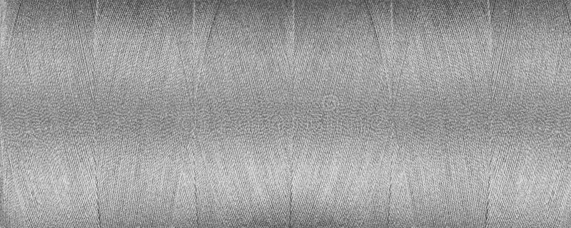 Texture Thread Sewing Machine Gray Colors White Background Stock Photos ...