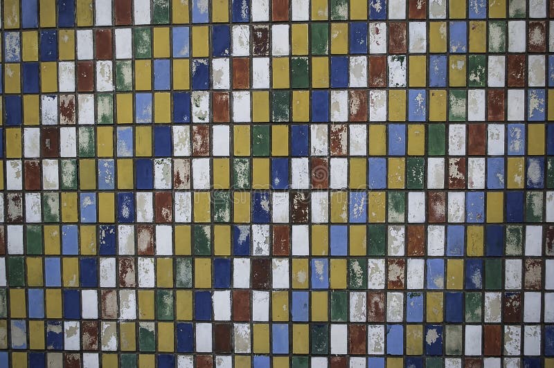 Texture Tile Bright Wall Background Stock Illustration - Illustration ...