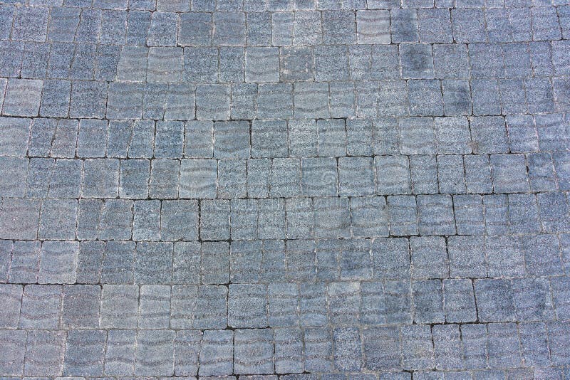 The Texture of a Tiled Pavement with Perspective. Stock Image - Image ...