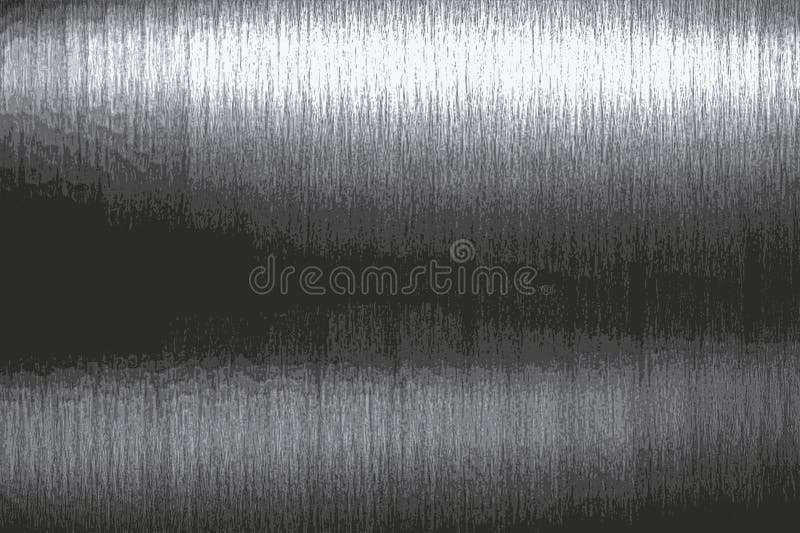 Texture of a Titanium Metal Sheet Shiny with Marks Stock Illustration ...