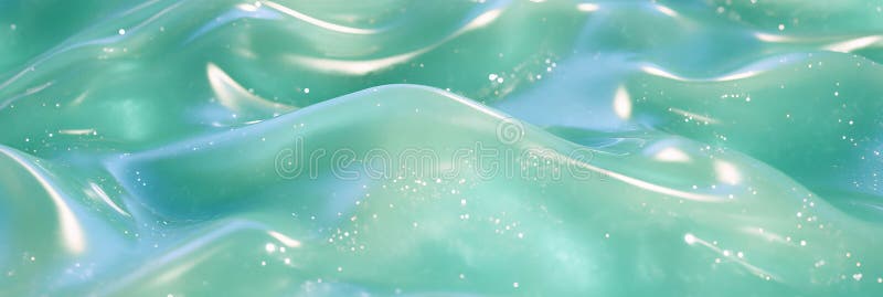 Texture of Translucent Aloe Gel with Tiny Particles Reflecting Light ...