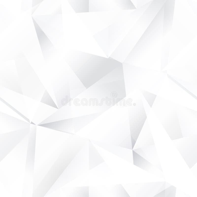 Blanc Triangle Web Patron Transparent Illustration de Vecteur ...