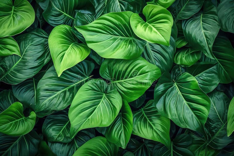 The Texture of a Tree Leaf. Macro Texture of Foliage. Background Leaf ...