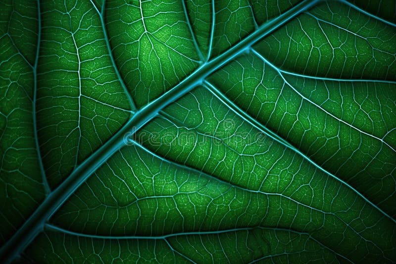The Texture of a Tree Leaf. Macro Texture of Foliage. Background Leaf ...