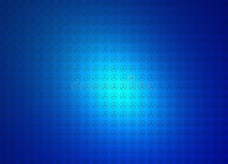 Texture with Triceps in Circle, Wallpaper, Background, Blue and White ...