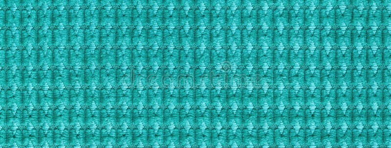 Texture Turquoise and Cyan Fluffy Fabric Background with Pattern, Macro ...