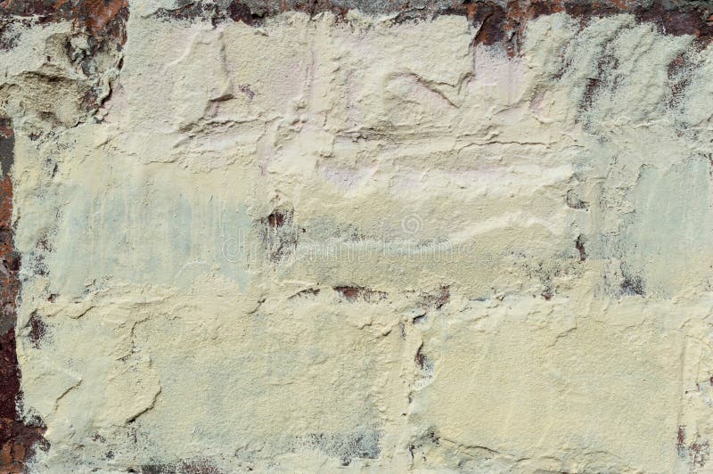 Texture of Uneven Surface Covered with Beige Paint Stock Photo - Image ...