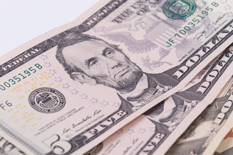 The Texture of US Dollars. Background from Dollar Bills Stock Photo ...