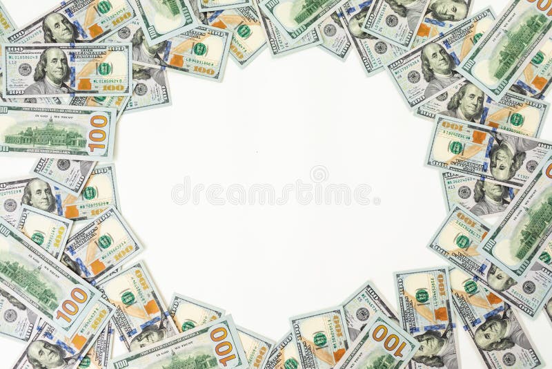 50 dollars frame stock photo. Image of border, fifty, decoration - 8506752