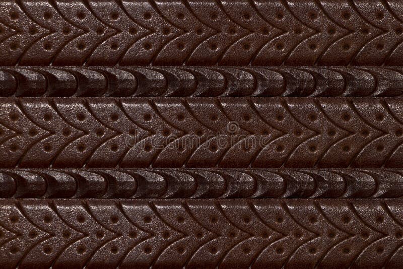 Background, Texture of a Fluted Leather Belt. Stock Image - Image of ...