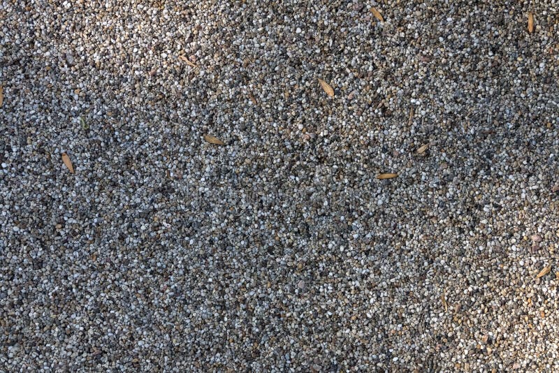 Background, Texture of a Garden Path from a Small Natural Stone. Stock ...