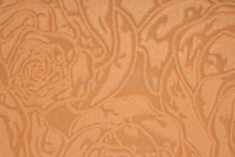 Texture of Velour Fabric with Flower Patterns. Stock Image - Image of ...
