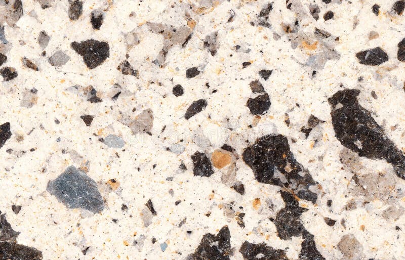 Texture of Venetian Colored Quartz Stone Terrazzo Tiles Stock Photo ...
