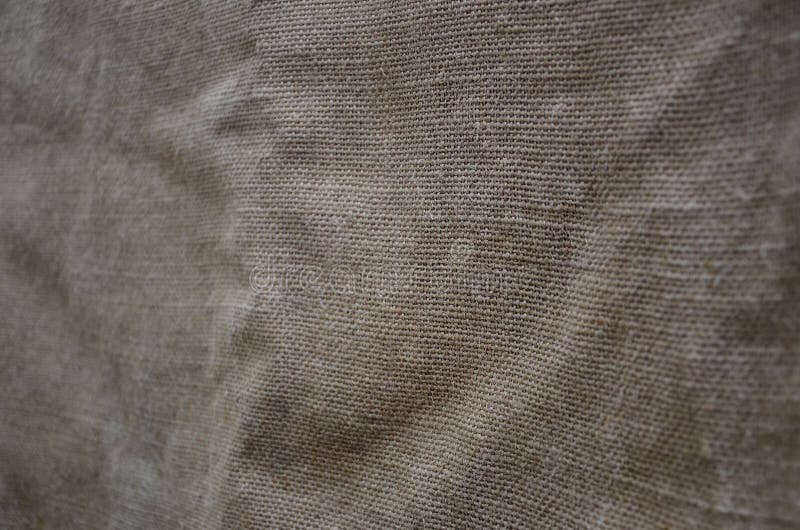 The Texture of a Very Old Brown Sack Cloth. Retro Texture with Canvas ...