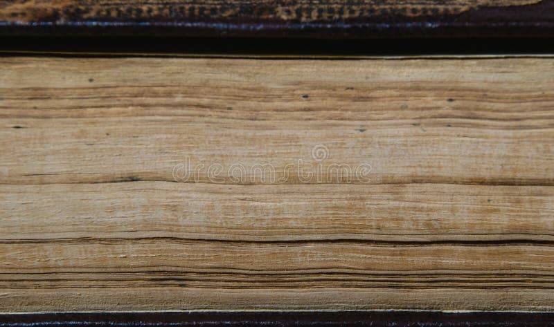 Texture of Very Old Paper with Stains, Old Book with Yellowed Pages ...