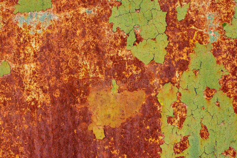 Texture of Vintage Painted Iron Wall Background Stock Image - Image of ...