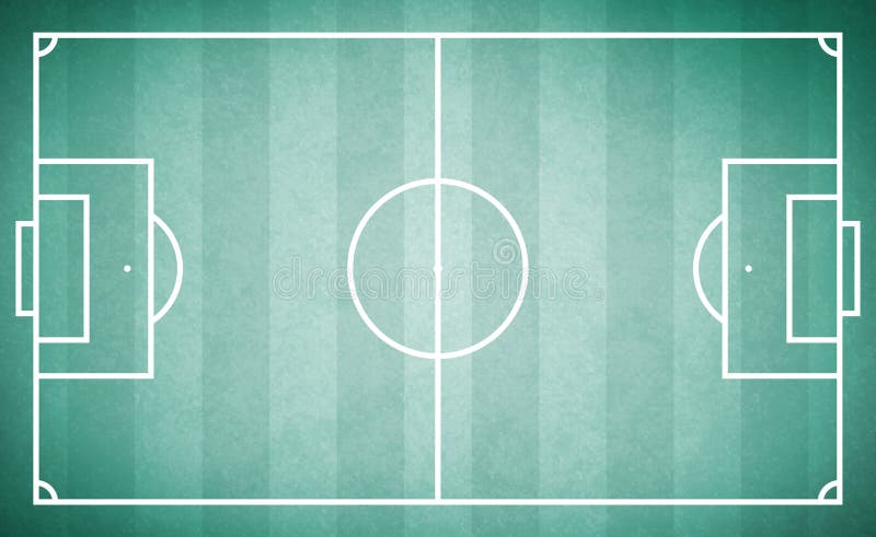 Texture Vintage Soccer Field Stock Illustration - Illustration of goal ...