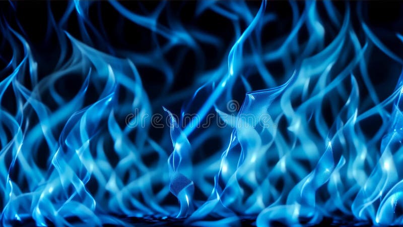Blue Flame Texture stock video. Video of flame, design - 303907927