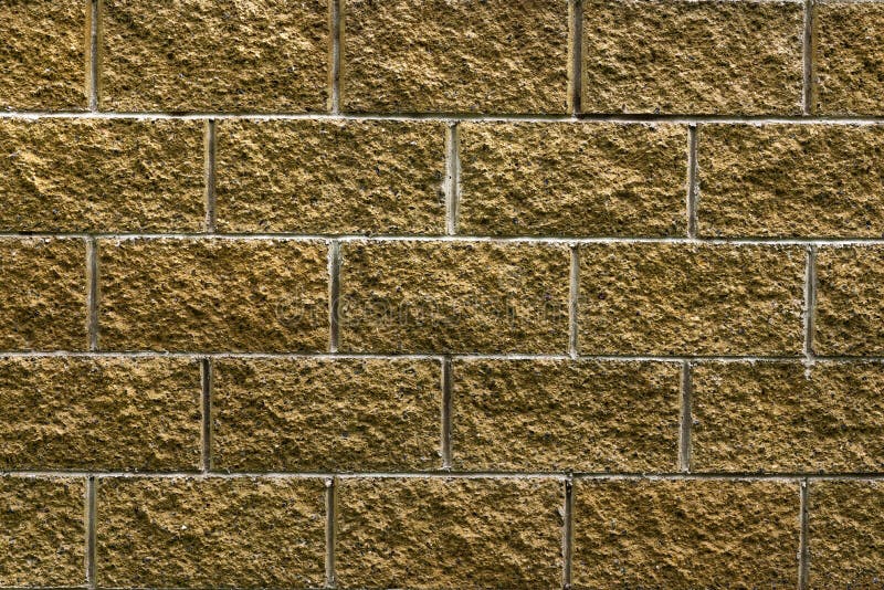 Texture of the Wall and Large Blocks or Bricks Stock Image - Image of ...