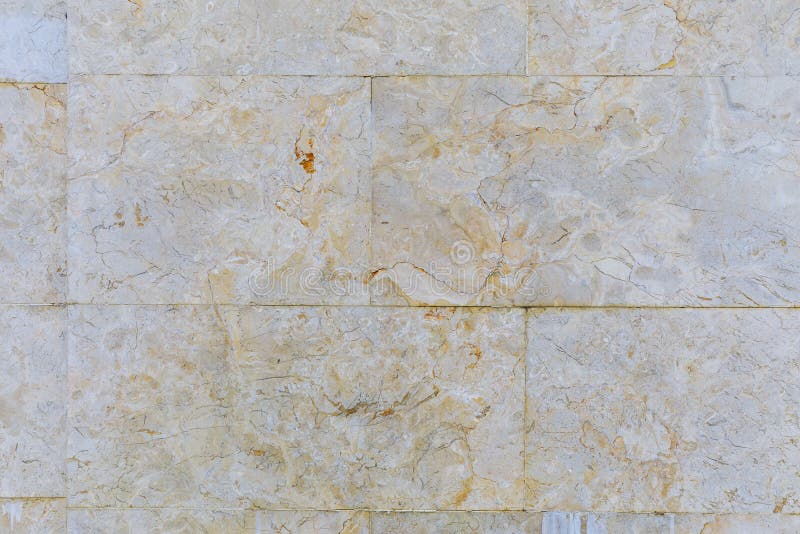 The Texture of the Wall Lined with Marble Tiles Stock Image - Image of ...