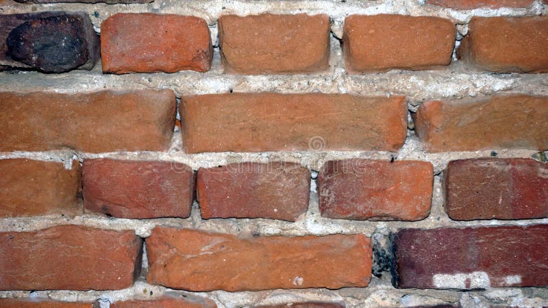 Texture of a Wall Made of Baked Bricks Stock Image - Image of nice ...