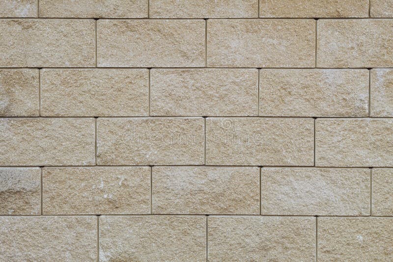 Texture of a Wall Made of Concrete Stones Close-up Stock Photo - Image ...