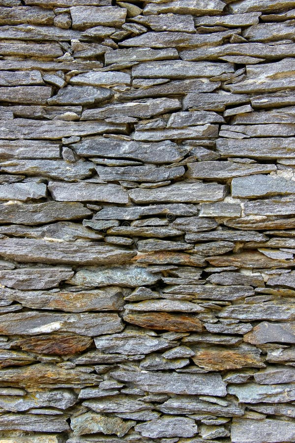 Texture of a Wall Made of Natural Rocks of Different Sizes and ...