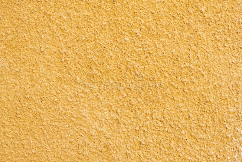 Texture of the Wall is Made of Old Yellow Plaster Stock Image - Image ...