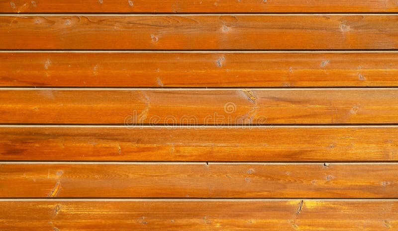 Wall Made of Orange Wooden Panels As a Background Stock Photo - Image ...