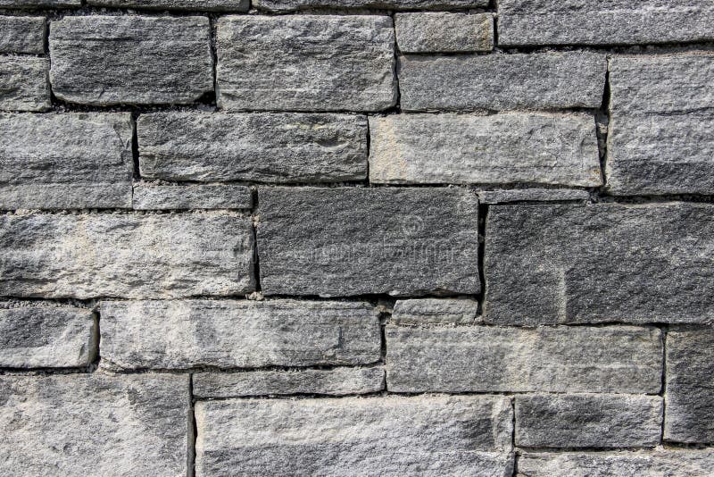 Texture of a Wall Made of Rectangular Blocks of Different Sizes Made of ...