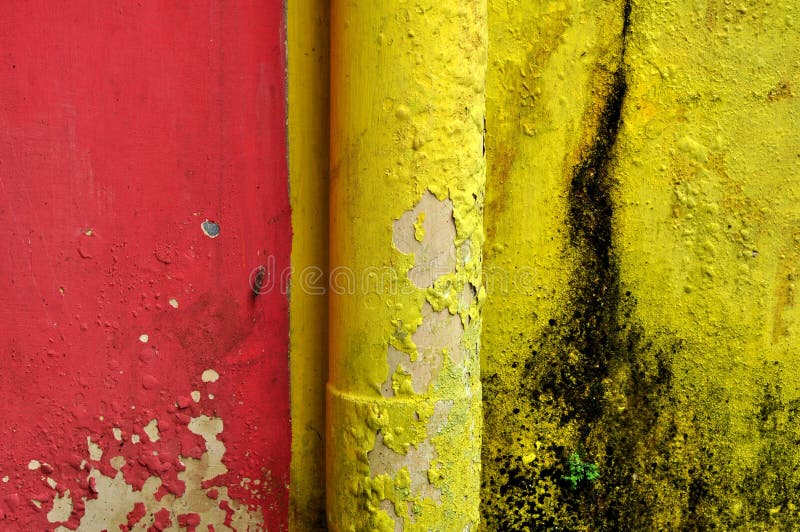 The Texture of the Wall Paint Background that is Dull is Peeling and ...