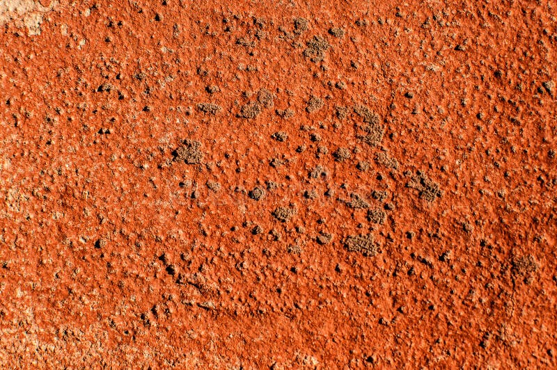 Texture of Wall Painted with Red Lead Stock Image - Image of grunge ...
