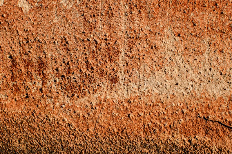 Texture of Wall Painted with Red Lead Stock Image - Image of grunge ...